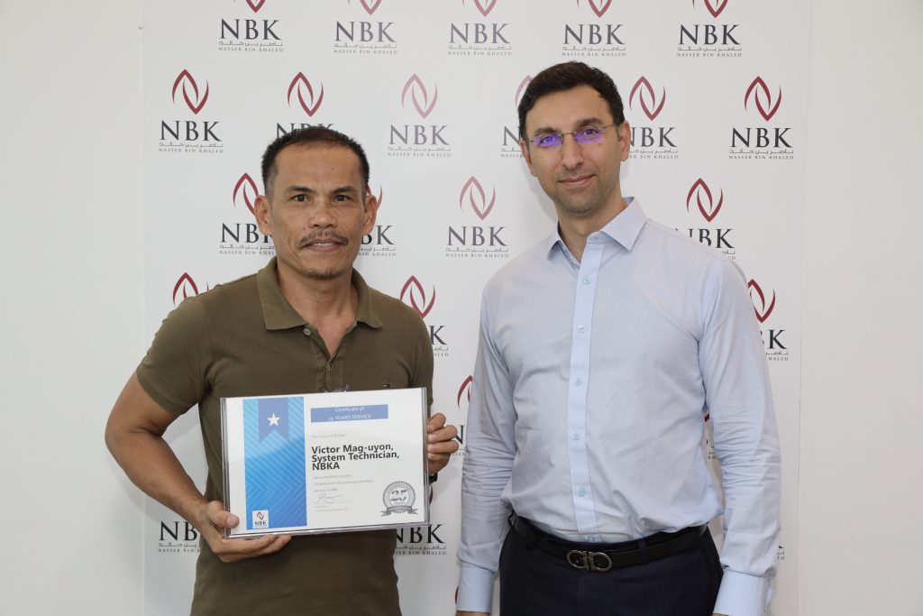 Long Service Award – Nasser Bin Khaled