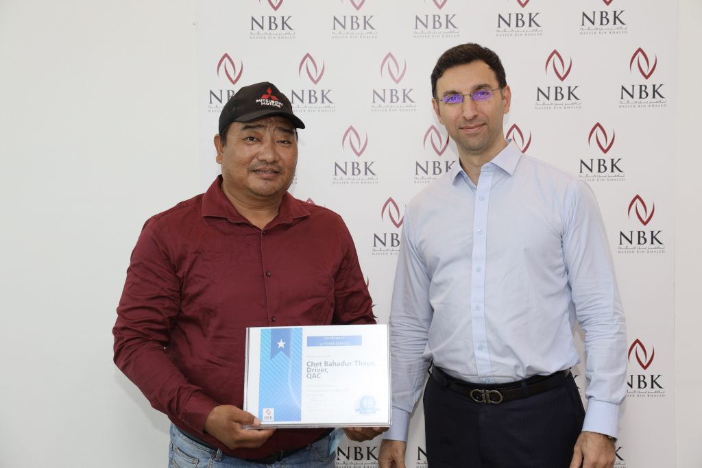 Long Service Award – Nasser Bin Khaled