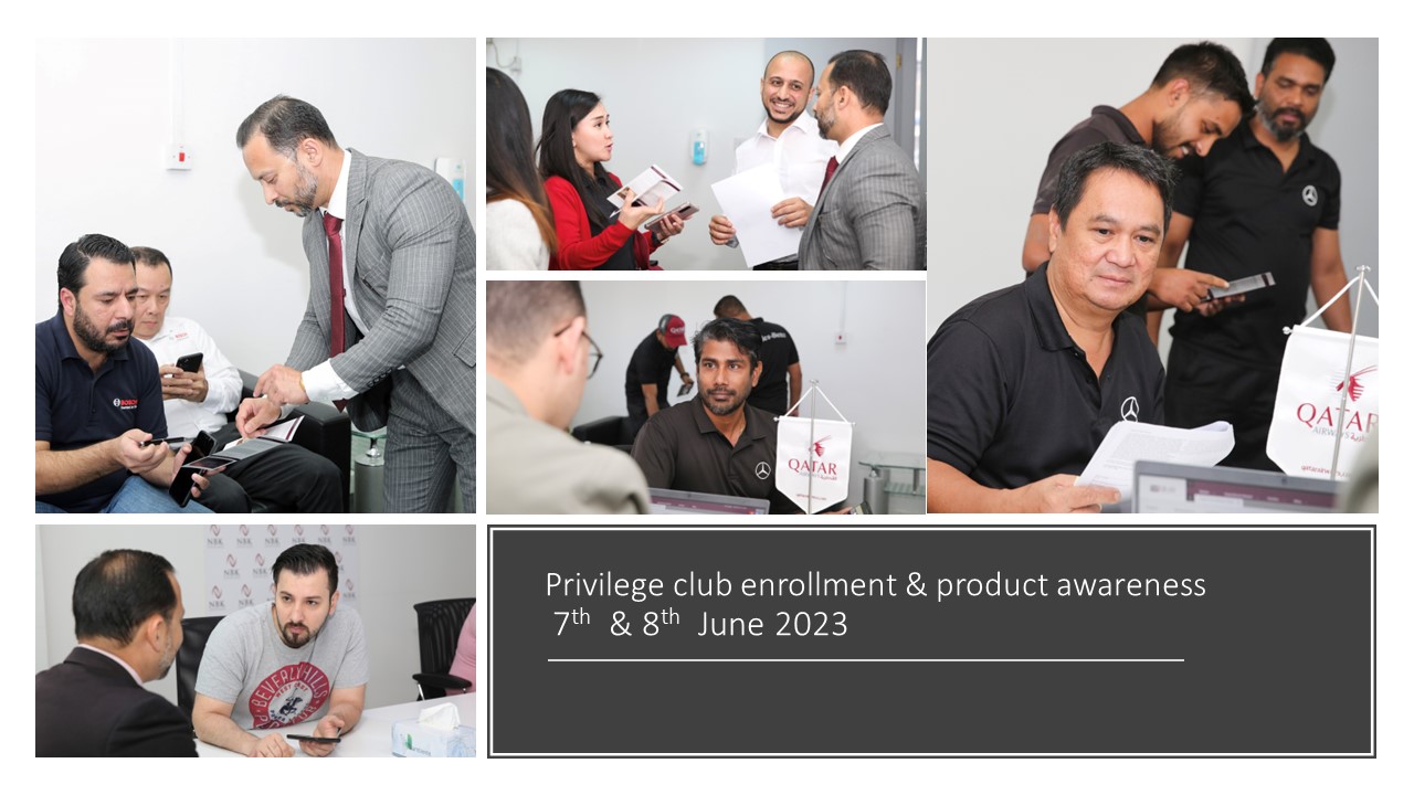 Privilege club enrollment & product awareness campaign – Nasser Bin Khaled