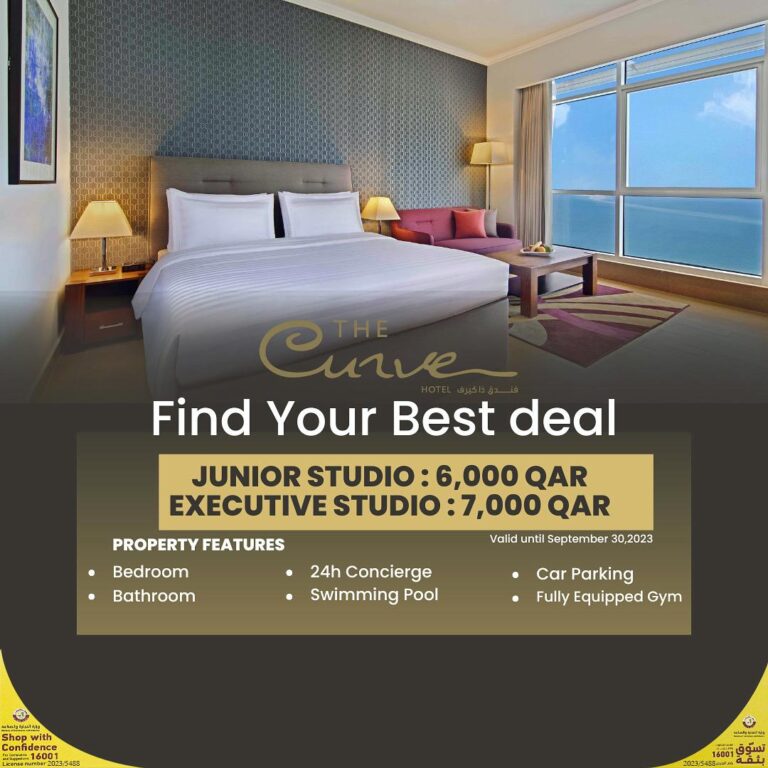 The Curve Hotel Offer – Nasser Bin Khaled