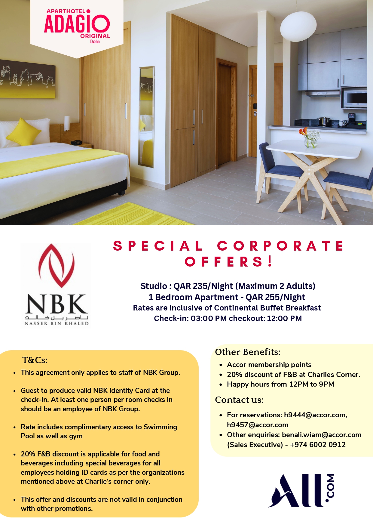 Ibis and Adagio Offer – Nasser Bin Khaled