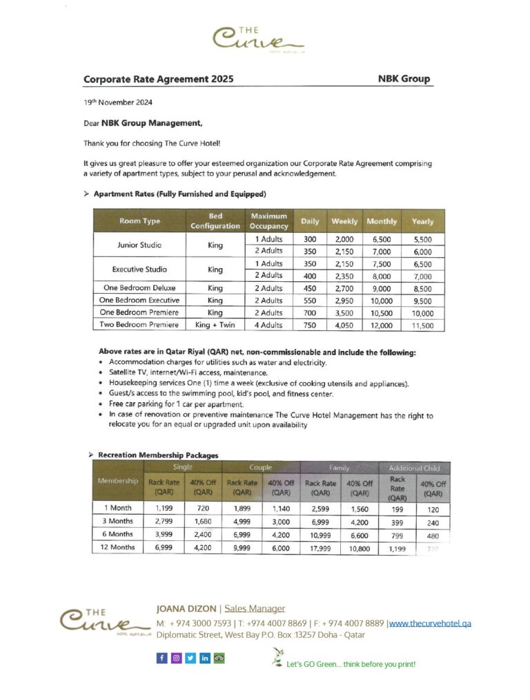 2025 The Curve Corporate Rate – Nasser Bin Khaled