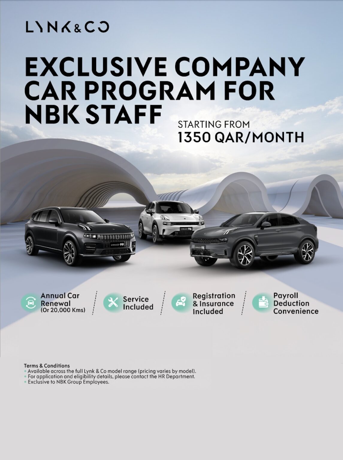 Exclusive Company Car Program – Nasser Bin Khaled